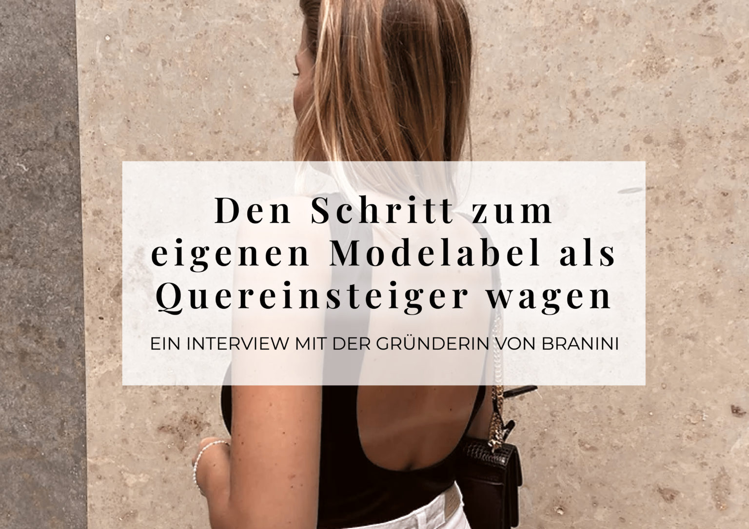Warum es sich lohnt den Schritt zum eigenen Modelabel als ...